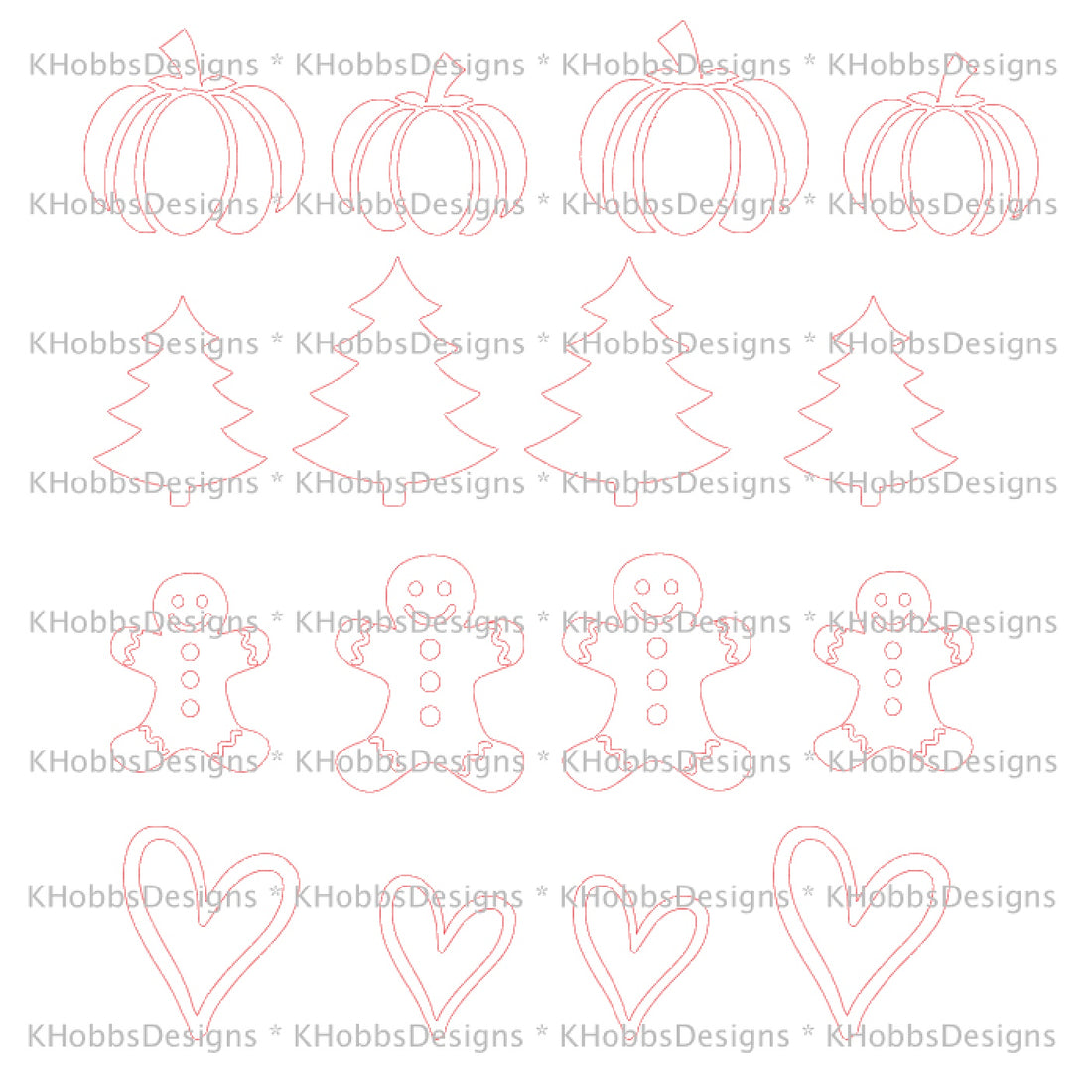 Drip Template with Extra Shapes for Tipsy Magnolia 24 Plump - Digital ...