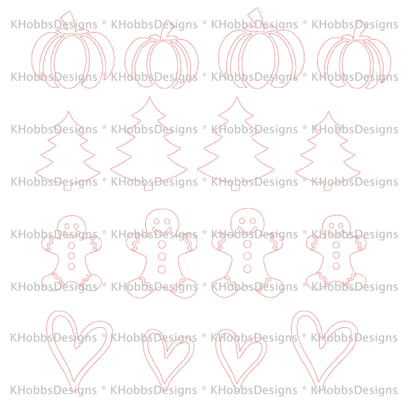 Drip Template with Extra Shapes for Tipsy Magnolia 24 Plump - Digital ...