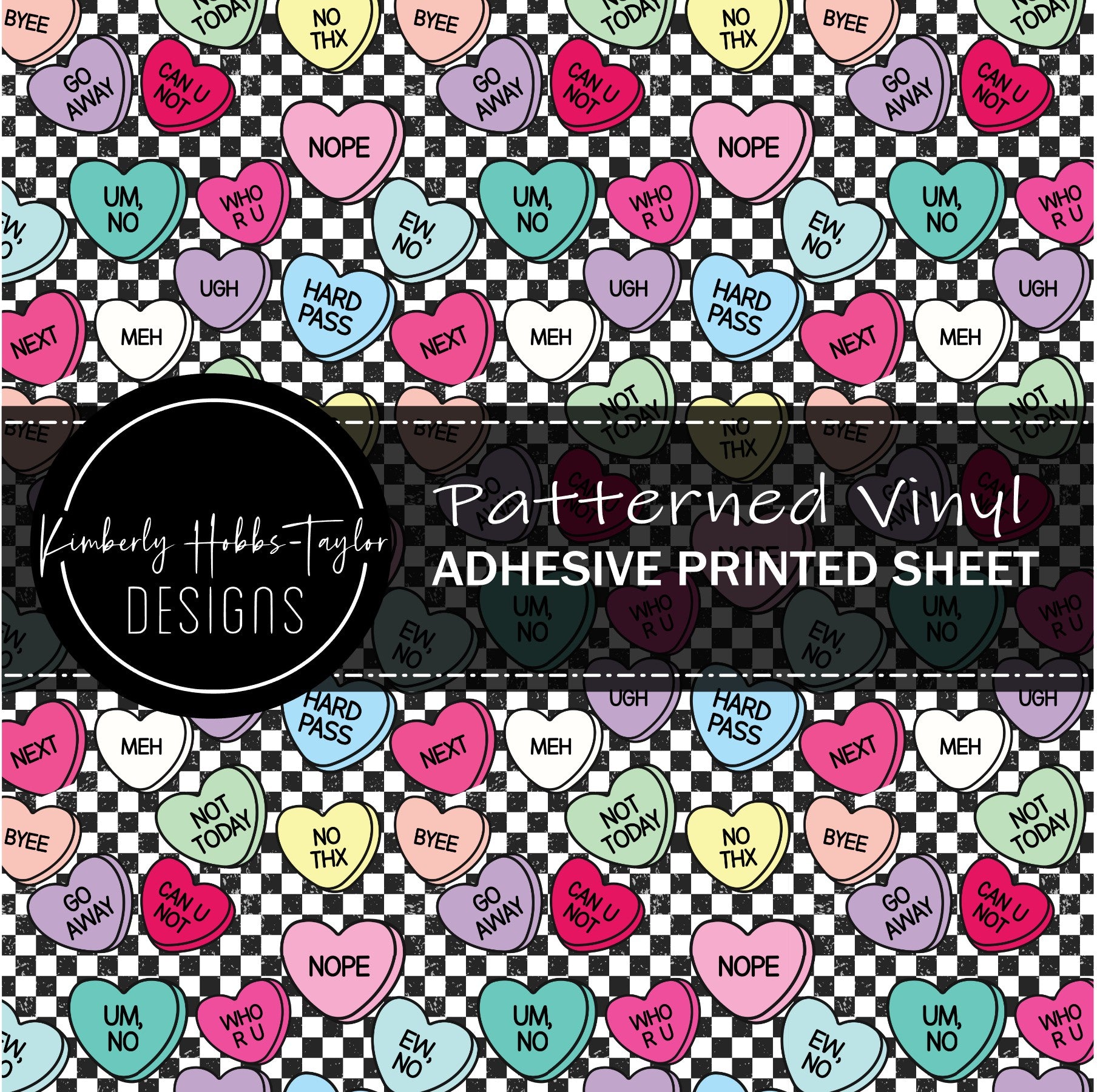 Rude Valentine vinyl – Kimberly Hobbs-Taylor Designs